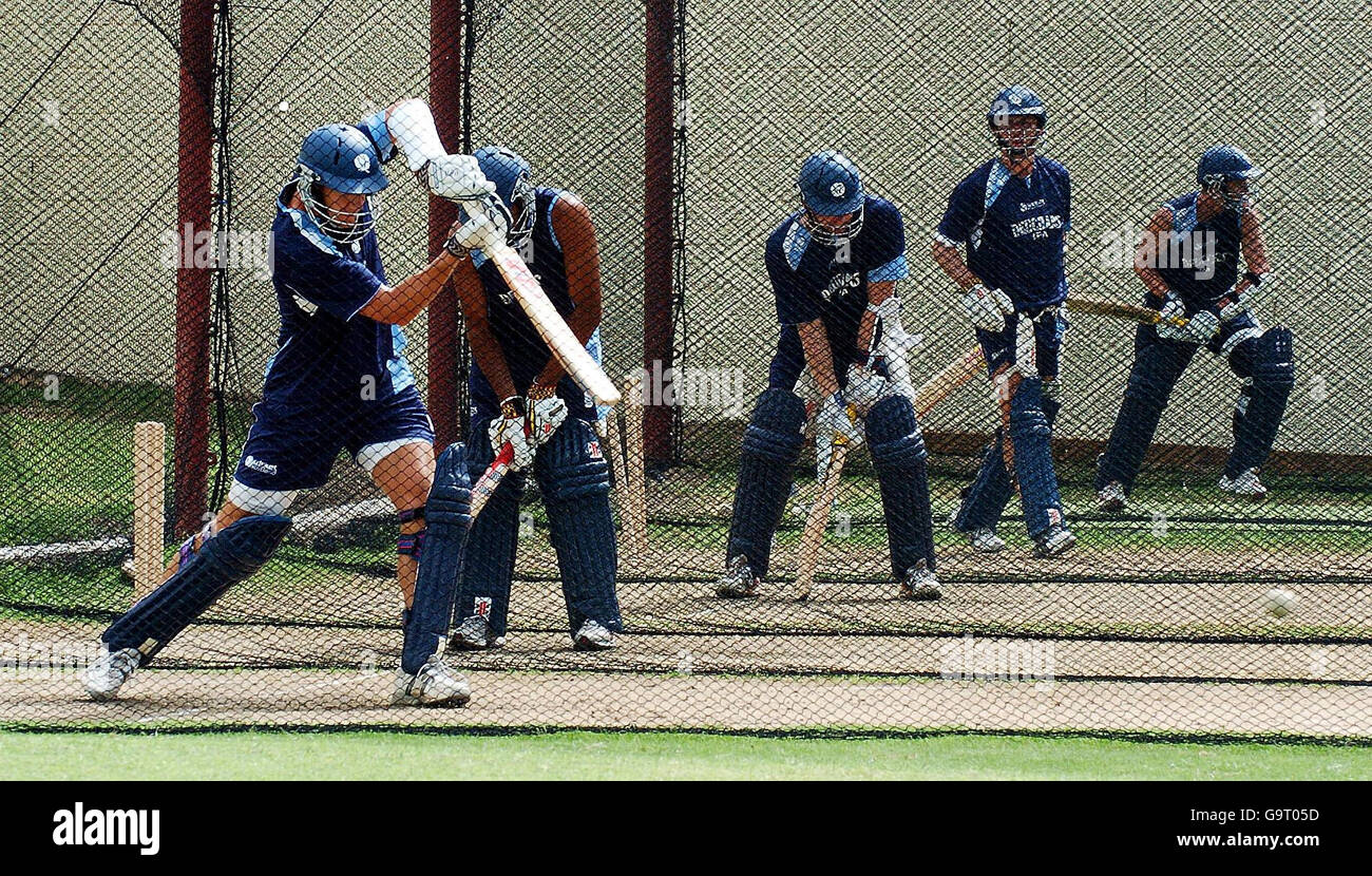 Scotland's (from left to right) Colin Smith, Navdeep Poonia, Douglas ...