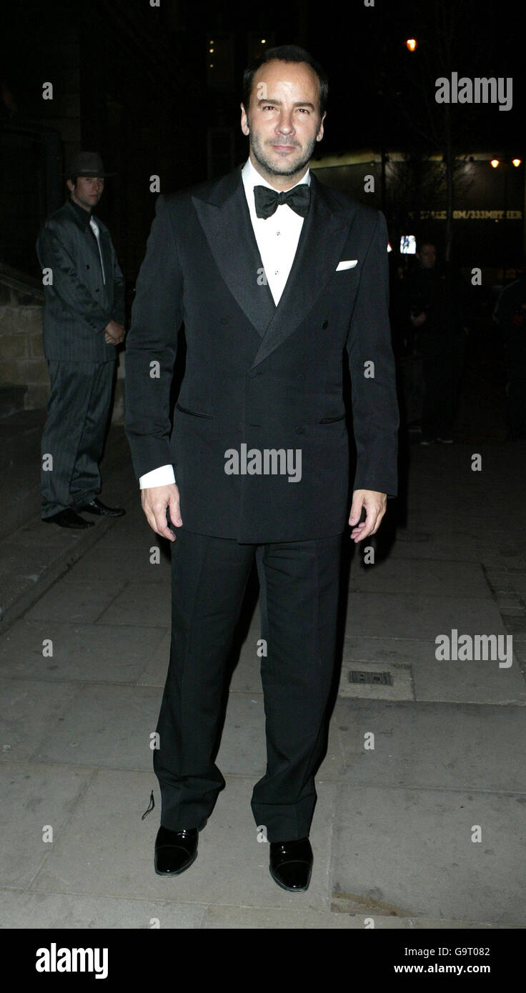 Tom Ford arrives for a fancy dress party to celebrate Sir Elton John's ...