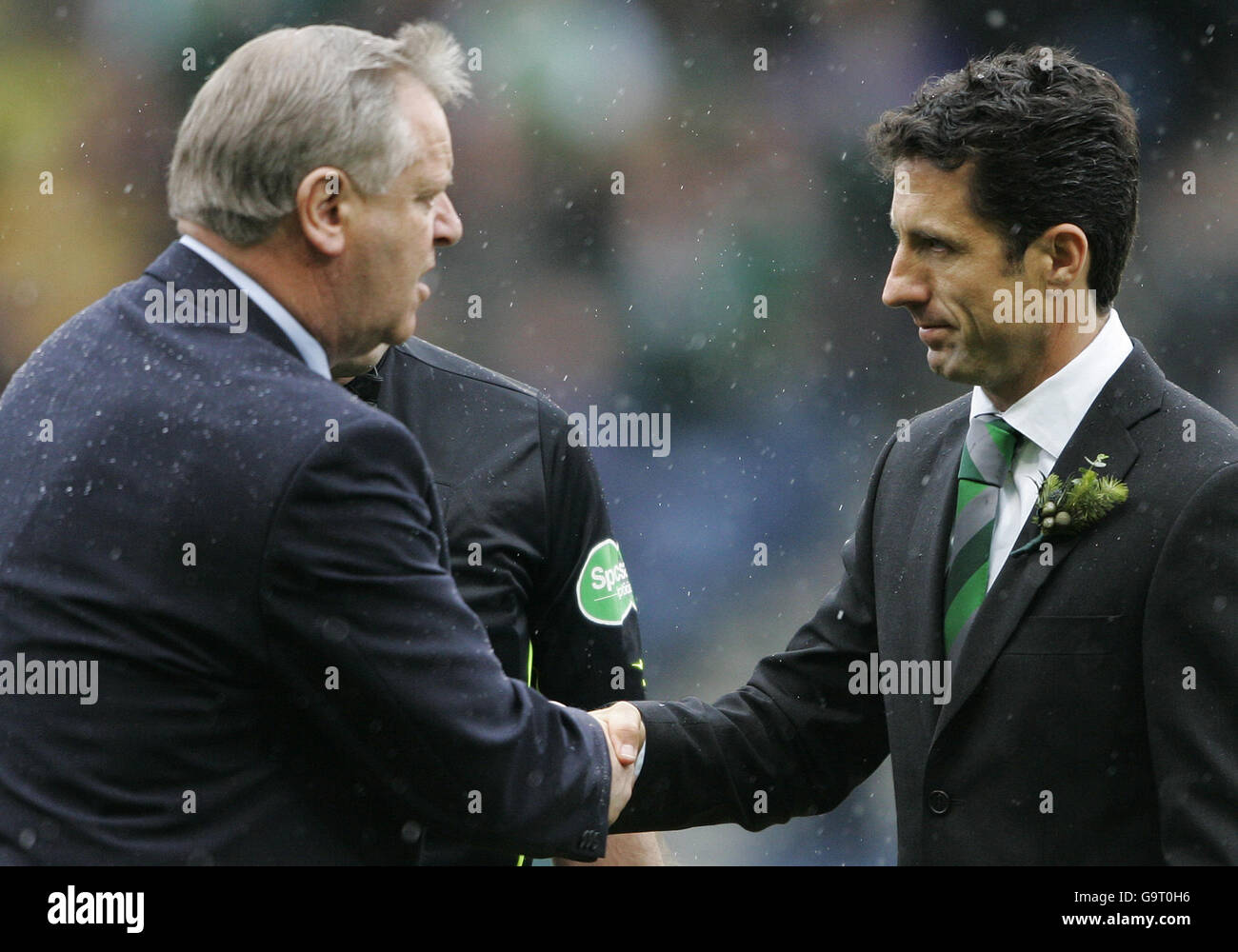 Hibernian manager john collins hi-res stock photography and images - Alamy