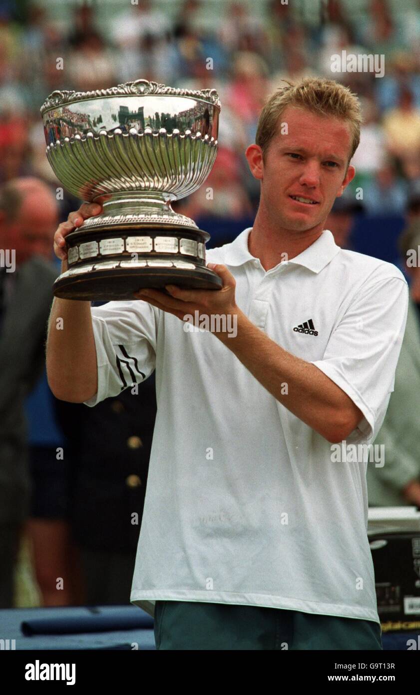 Tennis - Samsung Open - Nottingham Tennis Centre. Thomas Johansson ...