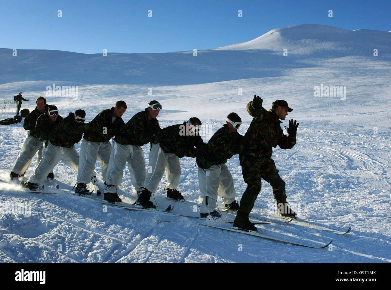 Royal Marine Reserve Commandos from around the UK in Vinje, Southern ...
