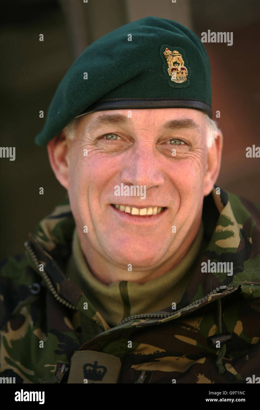 Royal Marine Reserve Commando Colonel Frank Mirtle who along with other ...