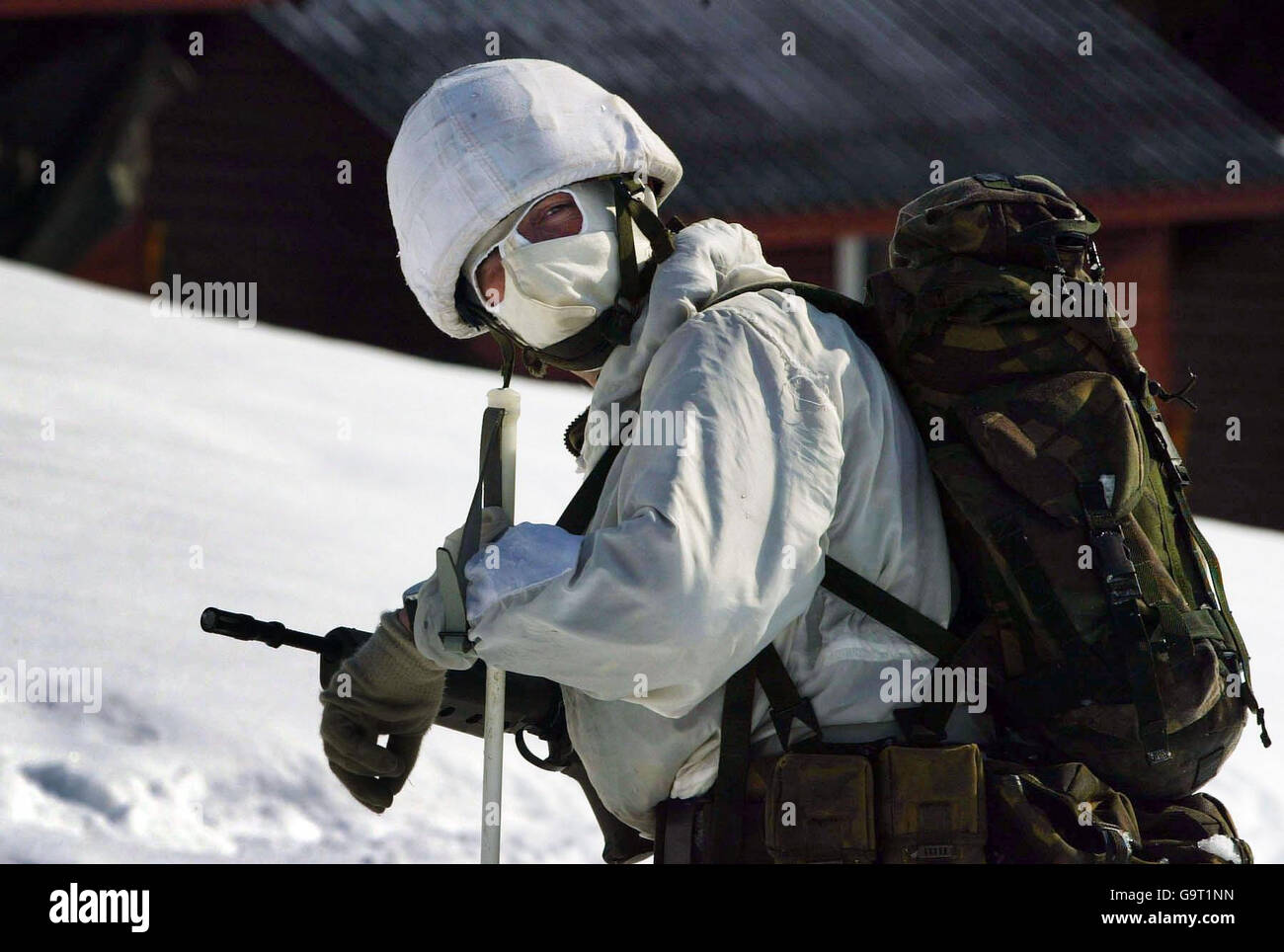 Royal Marine Reserve Commandos from around the UK in Vinje, Southern ...