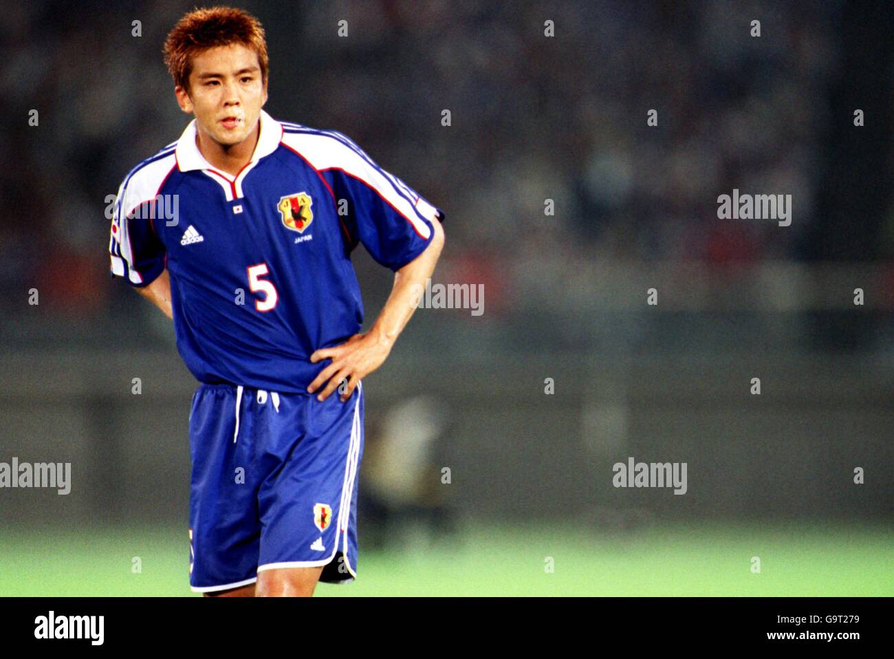 Soccer - Confederations Cup - Final - France v Japan. Junichi Inamoto ...