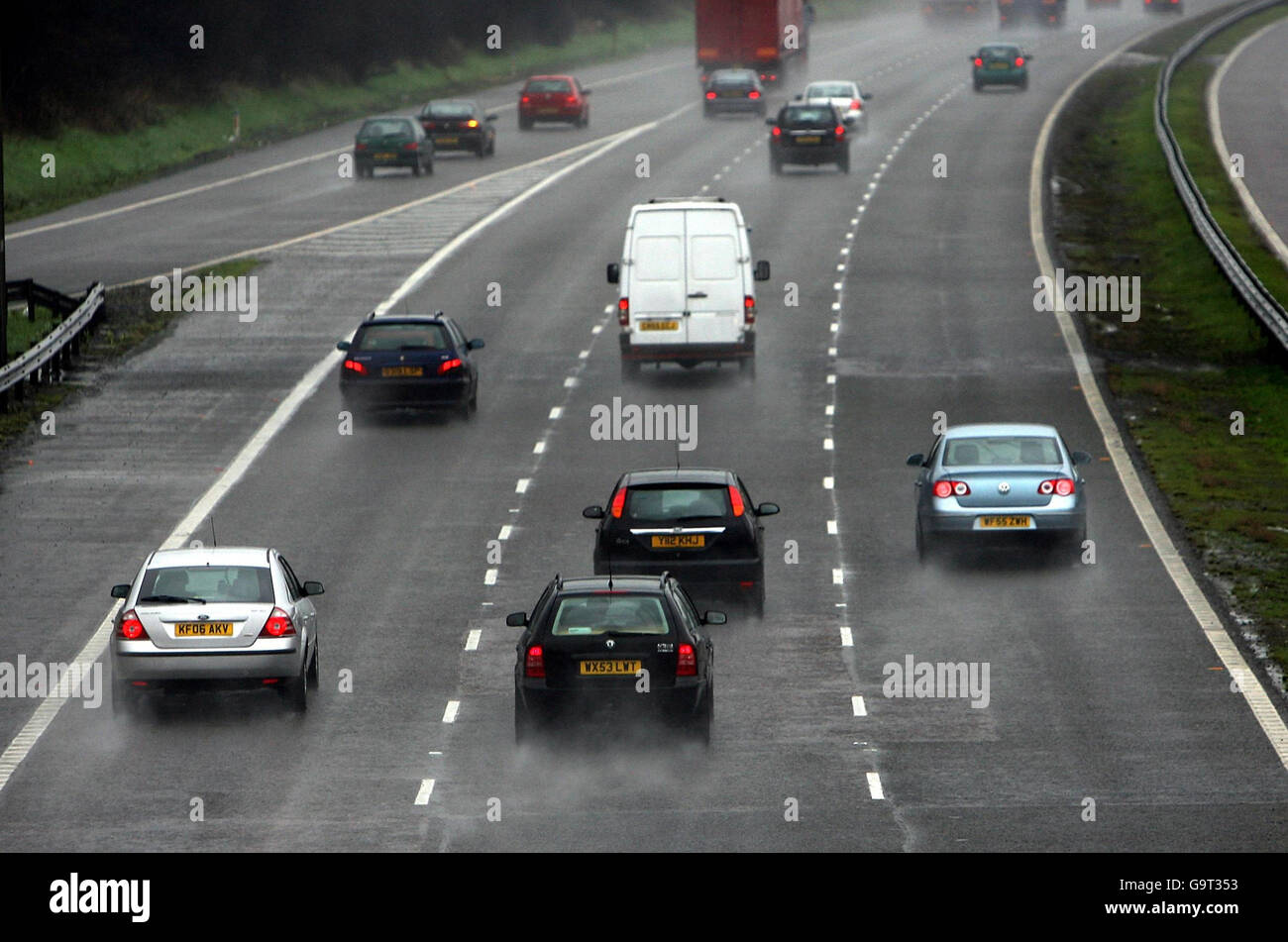 Rainy transport hi-res stock photography and images - Alamy