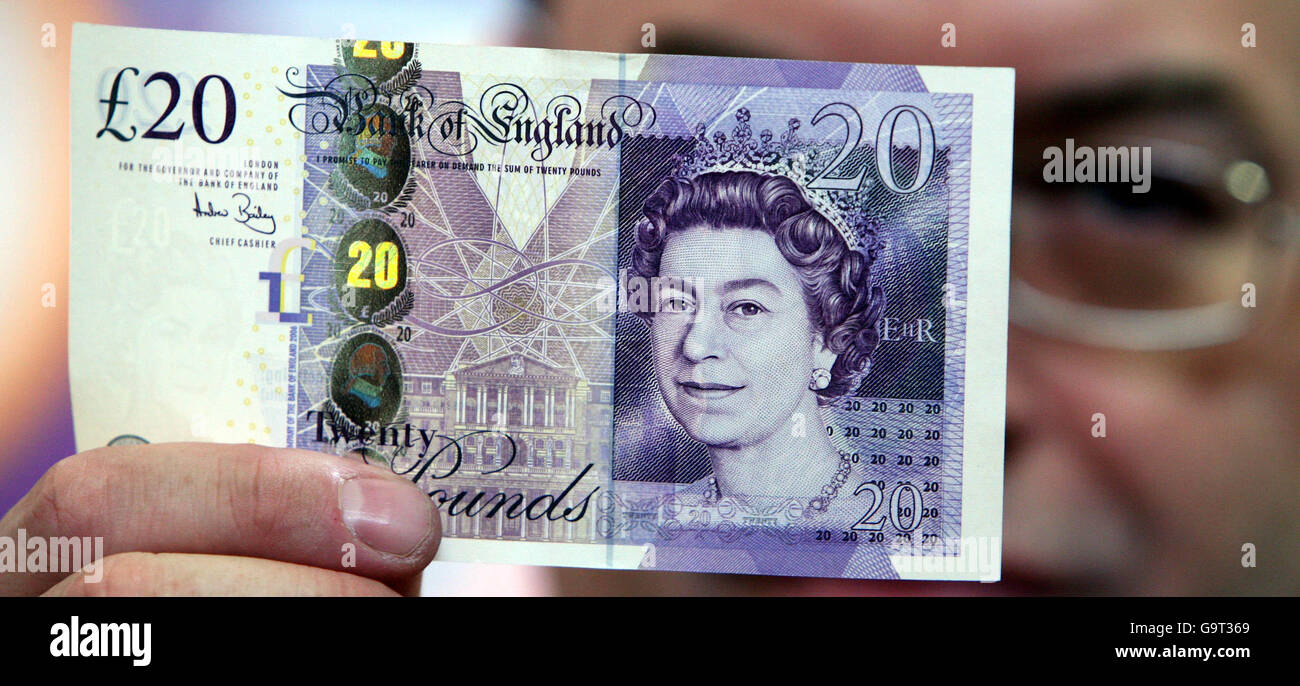 Exhibition of banknotes since 1694 Stock Photo - Alamy