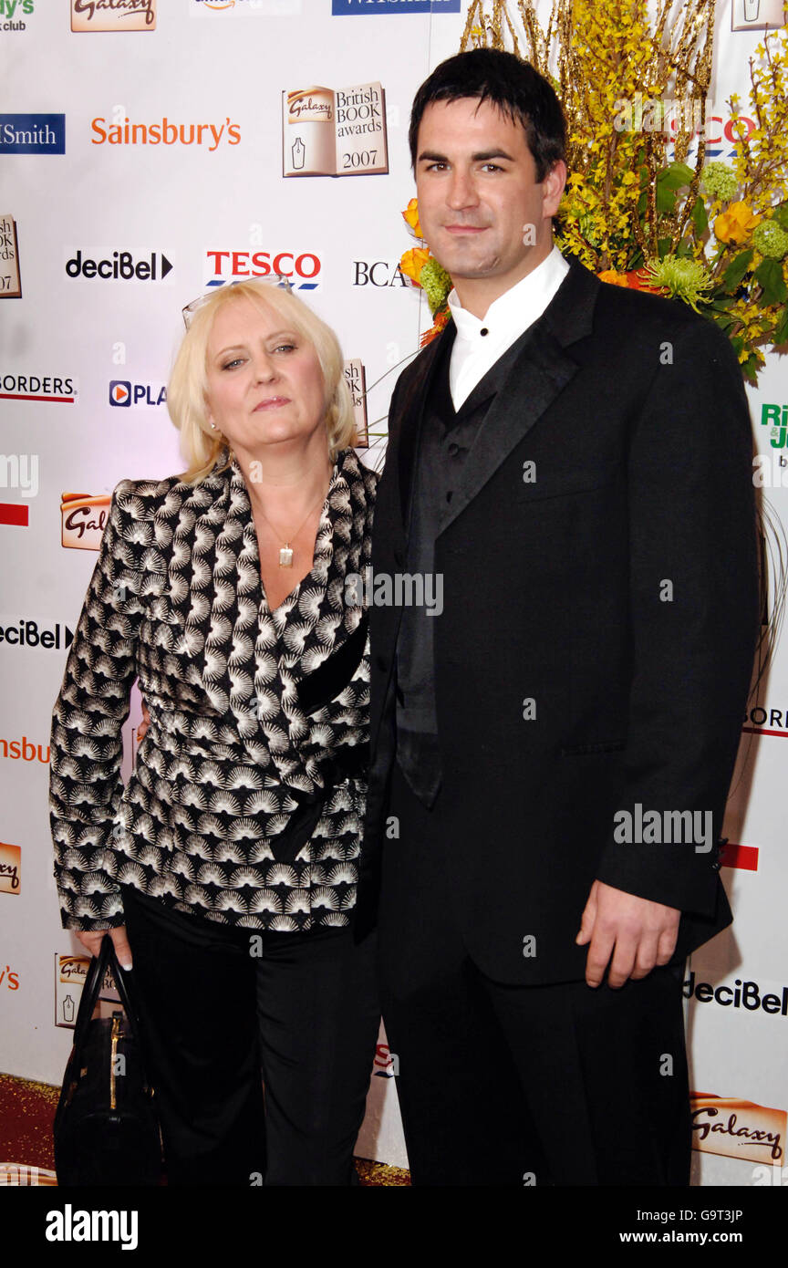 Marc Bannerman and Martina Cole arrive for the Galaxy British Book ...