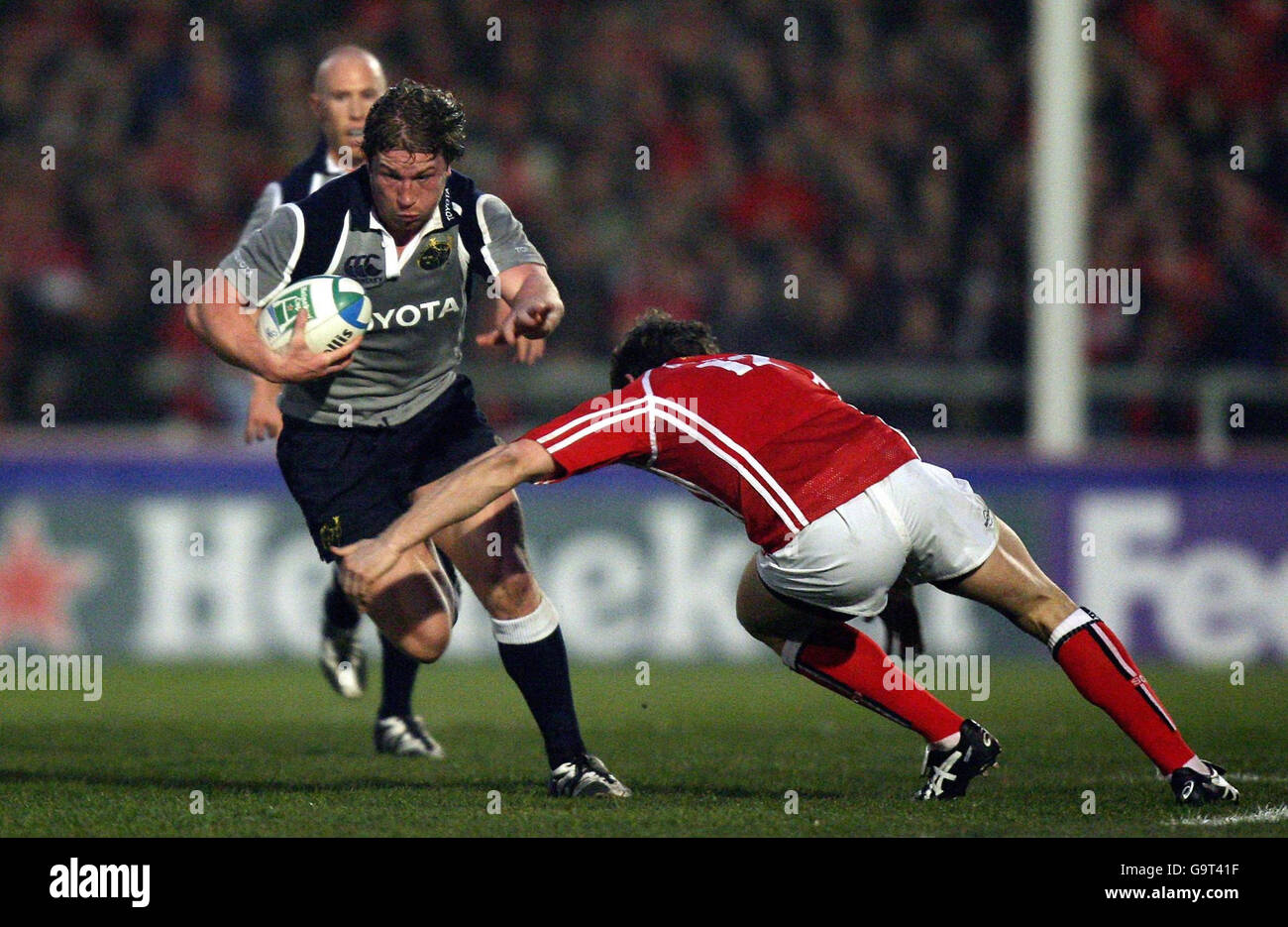 Heineken cup quarter final at stradey park hi-res stock photography and ...