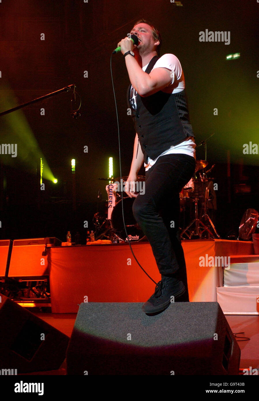The Kaiser Chiefs perform at a Teenage Cancer Trust benefit concert at ...