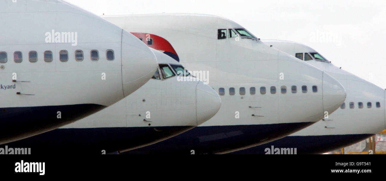 Generic transport pics. British Airways aircraft at London's Heathrow ...
