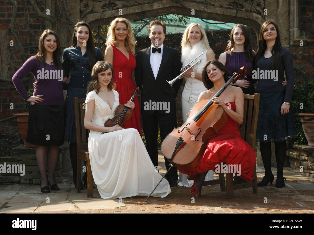 Members classical group all angels left right charlotte ritchie hi-res ...