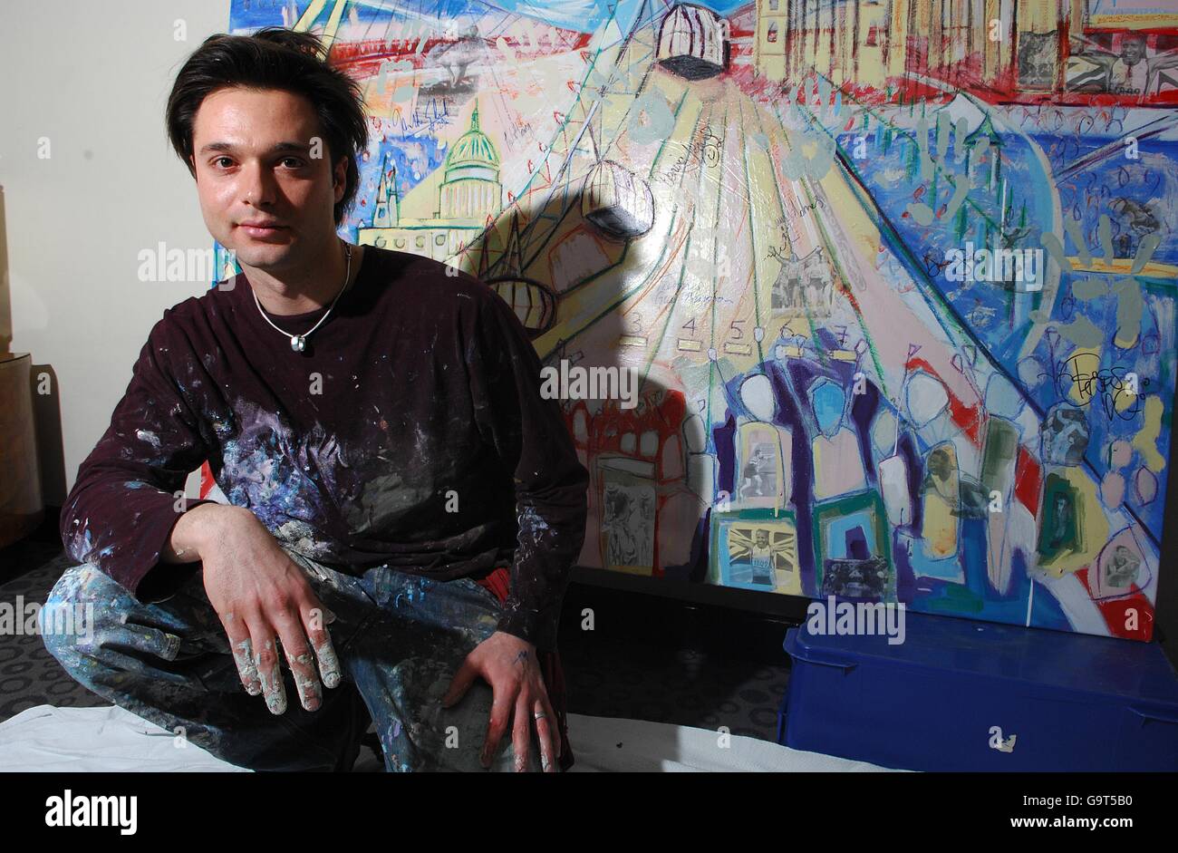 Artist Sacha Jafri attends the Believe to Achieve with Kelly Holmes and ...