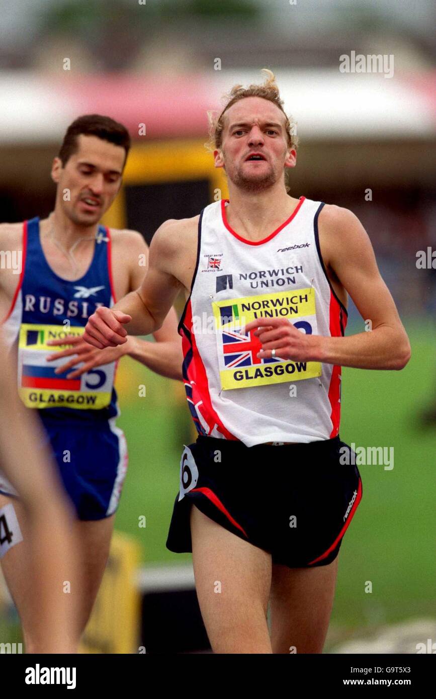 Athletics - Norwich Union Challenge - Glasgow. Great Britain's Thomas ...