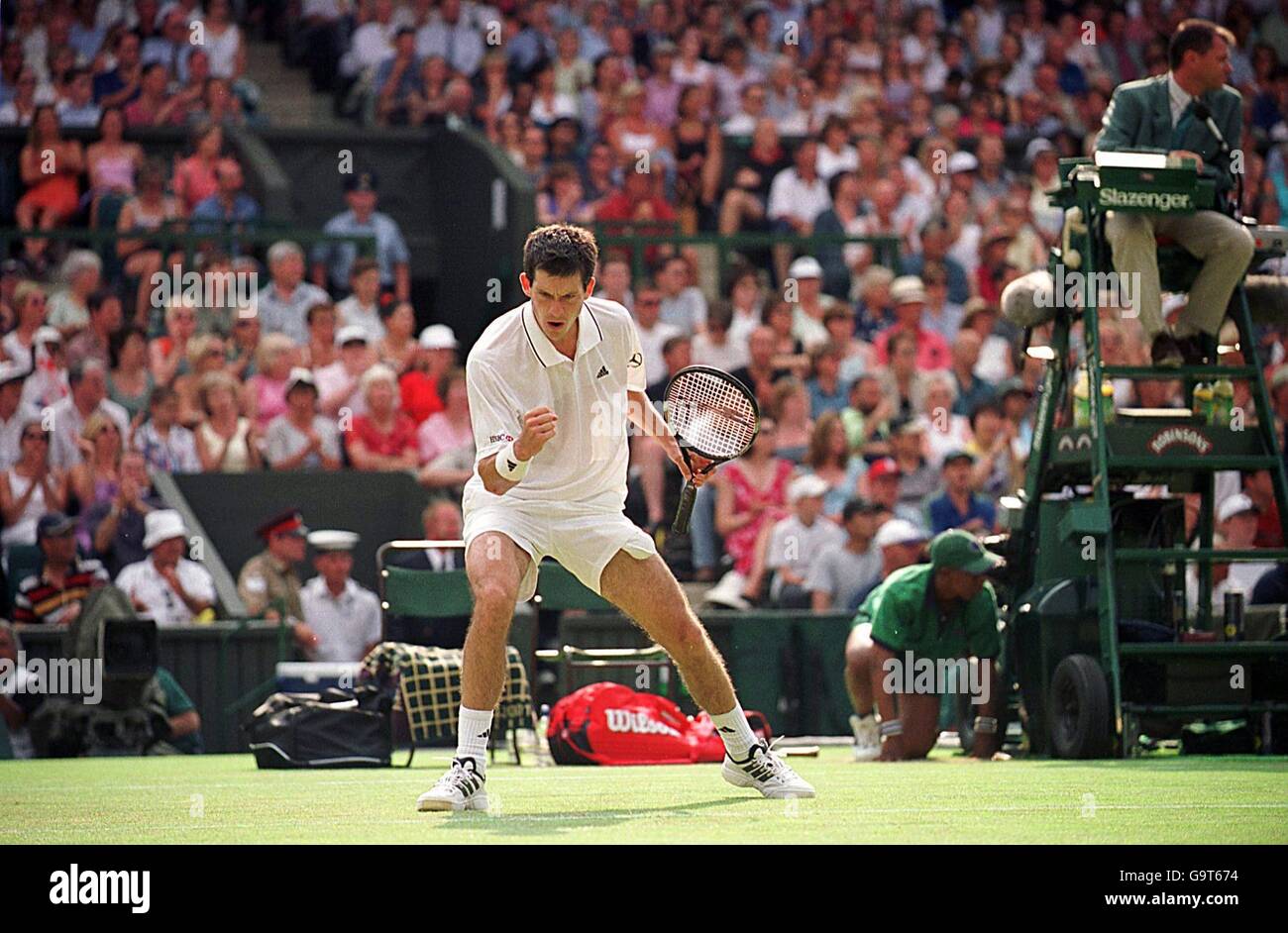 Tennis - Wimbledon Championships - Quarter Finals Stock Photo - Alamy