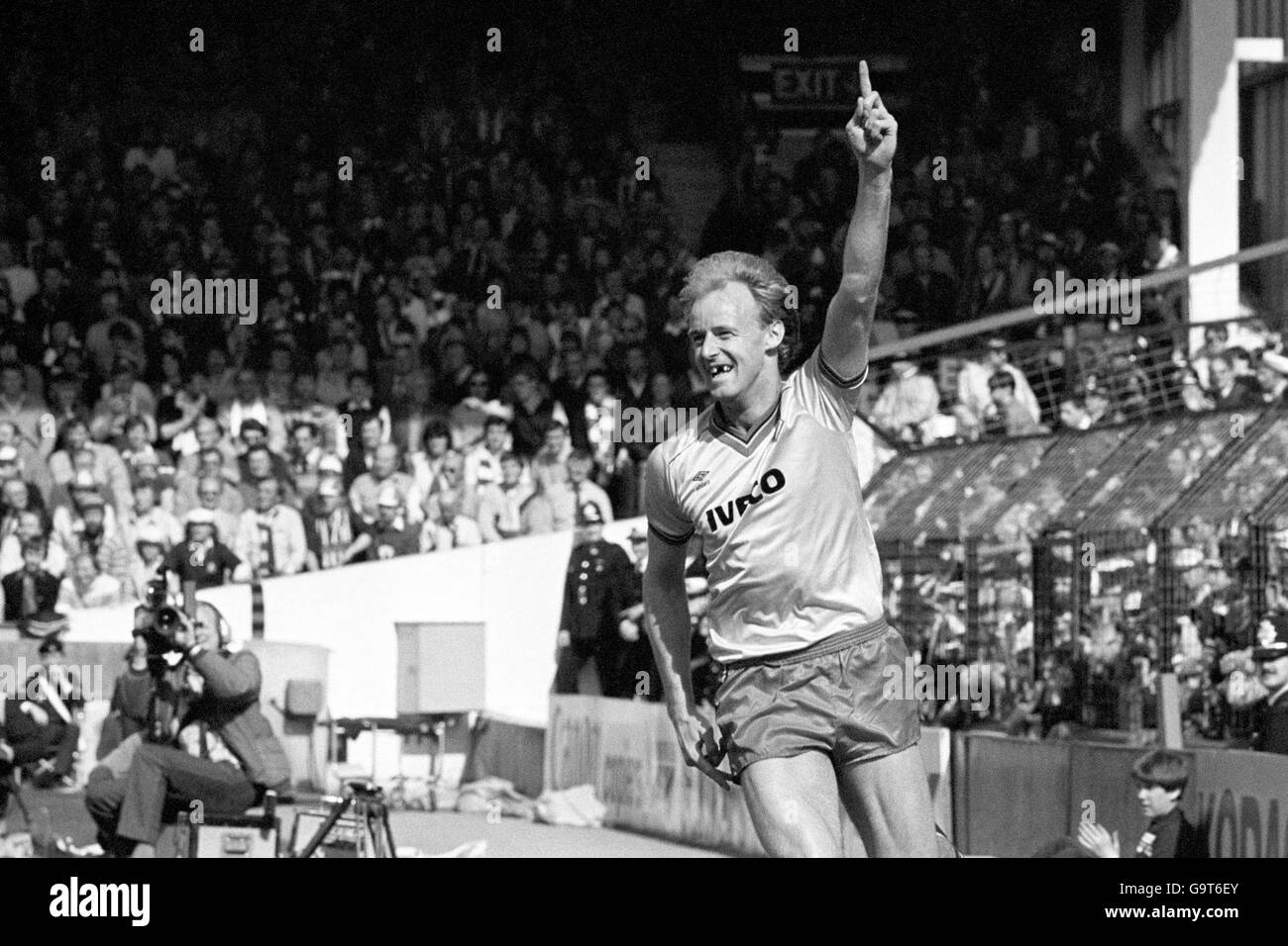 Watford's George Reilly celebrates his goal after 12 minutes of the ...