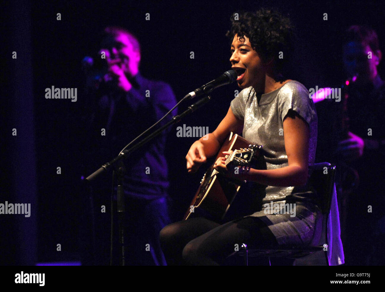 Corinne bailey rae in concert hammersmith apollo in west london hi-res ...