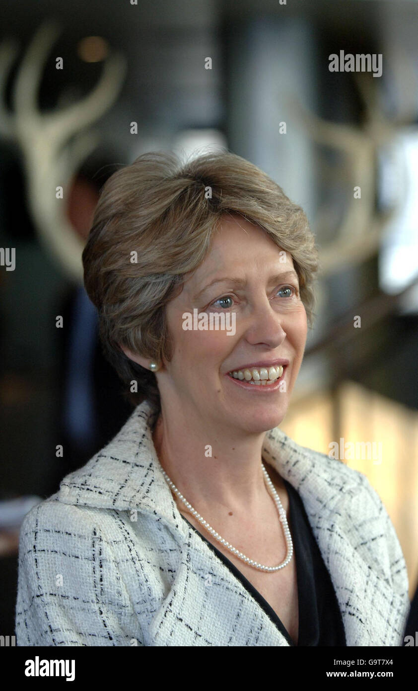 Secretary of State for Health Patricia Hewitt gives an interview with ...