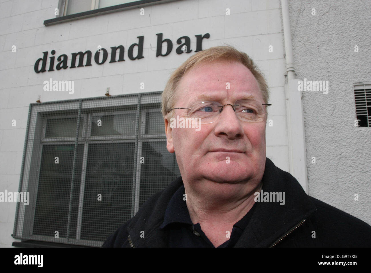Previously unissued image dated 22/3/07 of John Small outside his ...