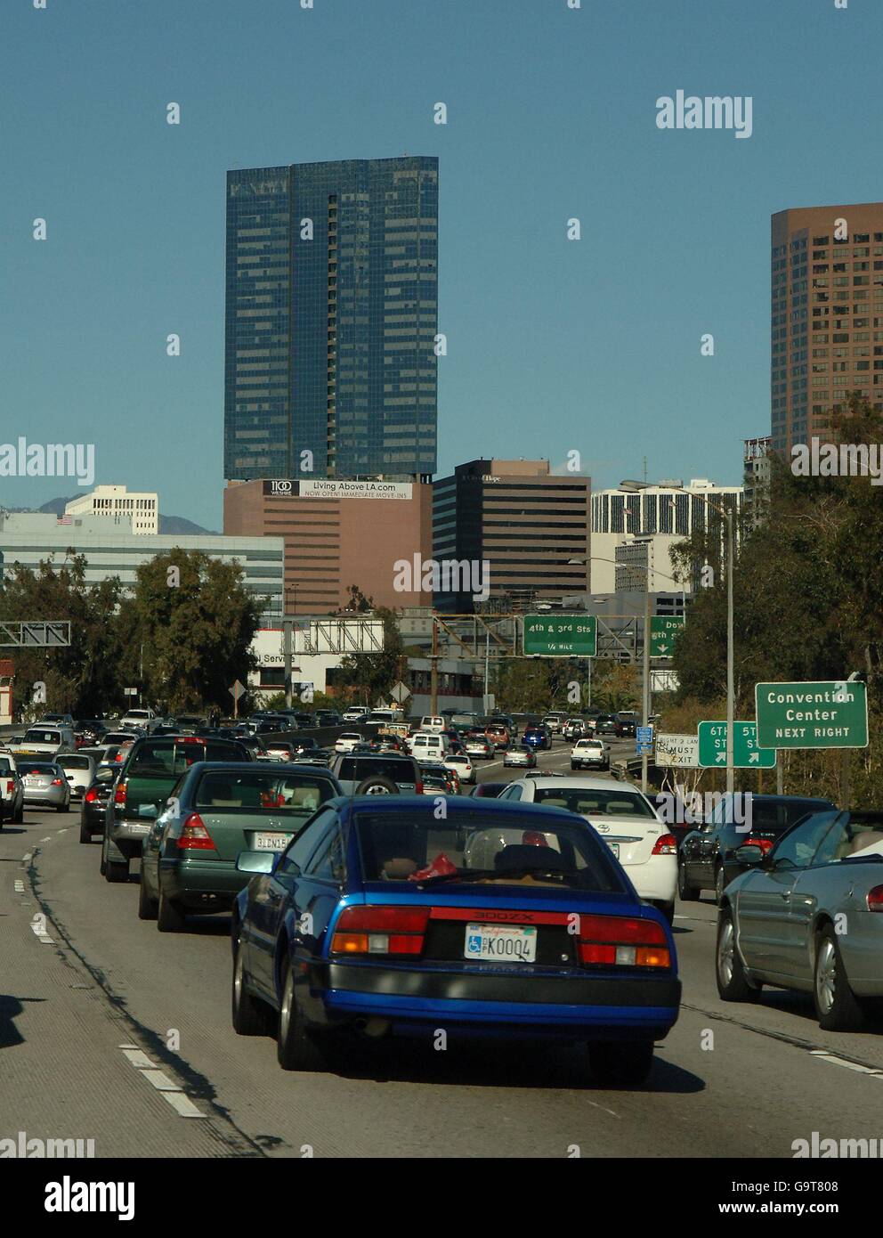 Freeway congestion in Los Angeles, California Stock Photo - Alamy