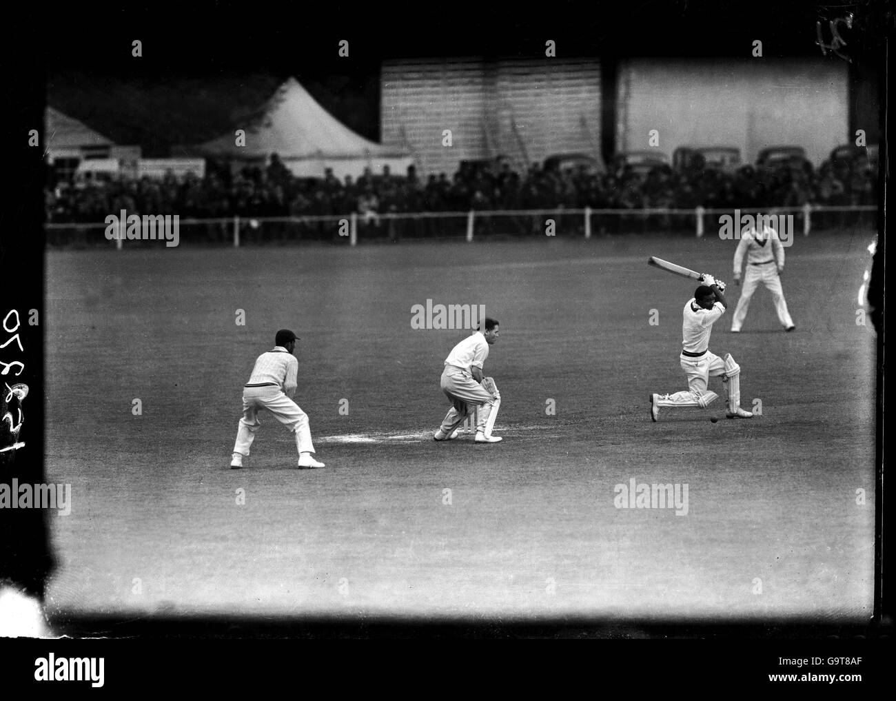 West indies everton weekes Black and White Stock Photos & Images - Alamy