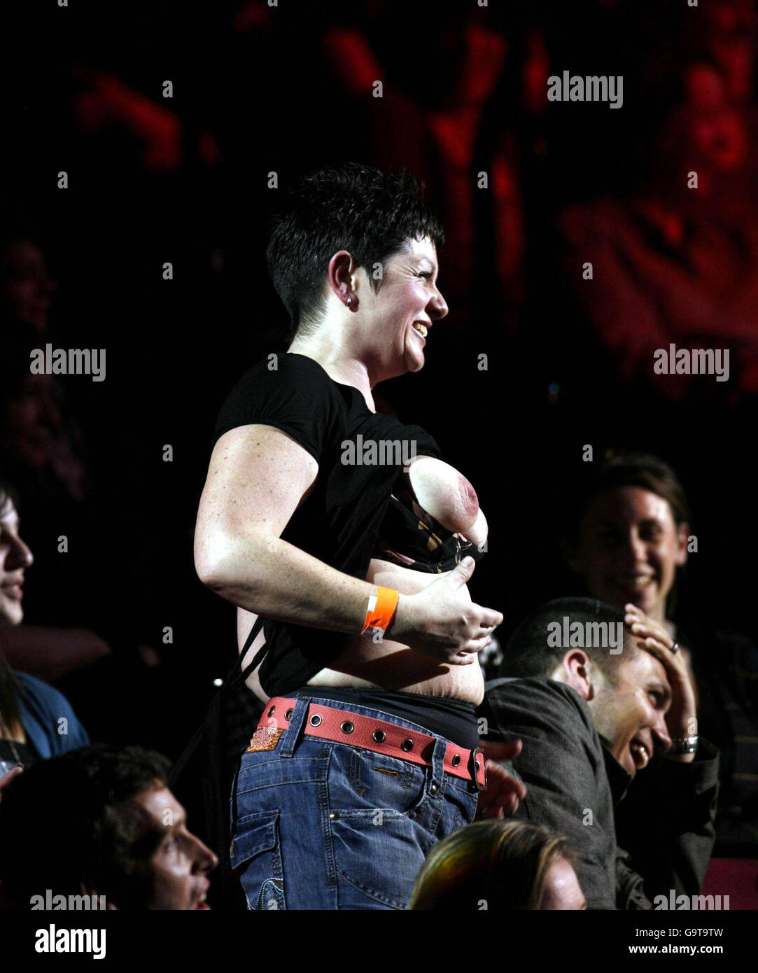 Teenage Cancer Trust - The Goth Detectives - London Stock Photo - Alamy