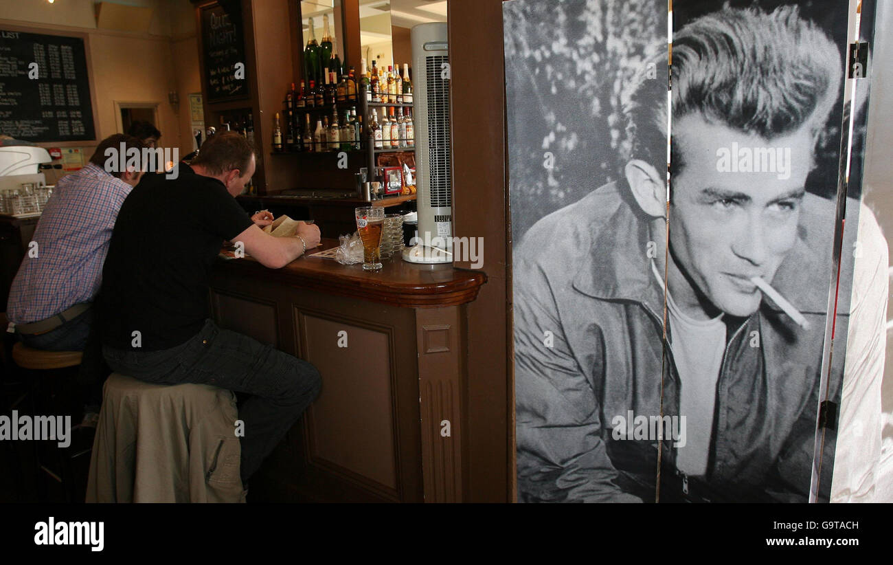 James Dean Smoking Cigarette High Resolution Stock Photography and ...