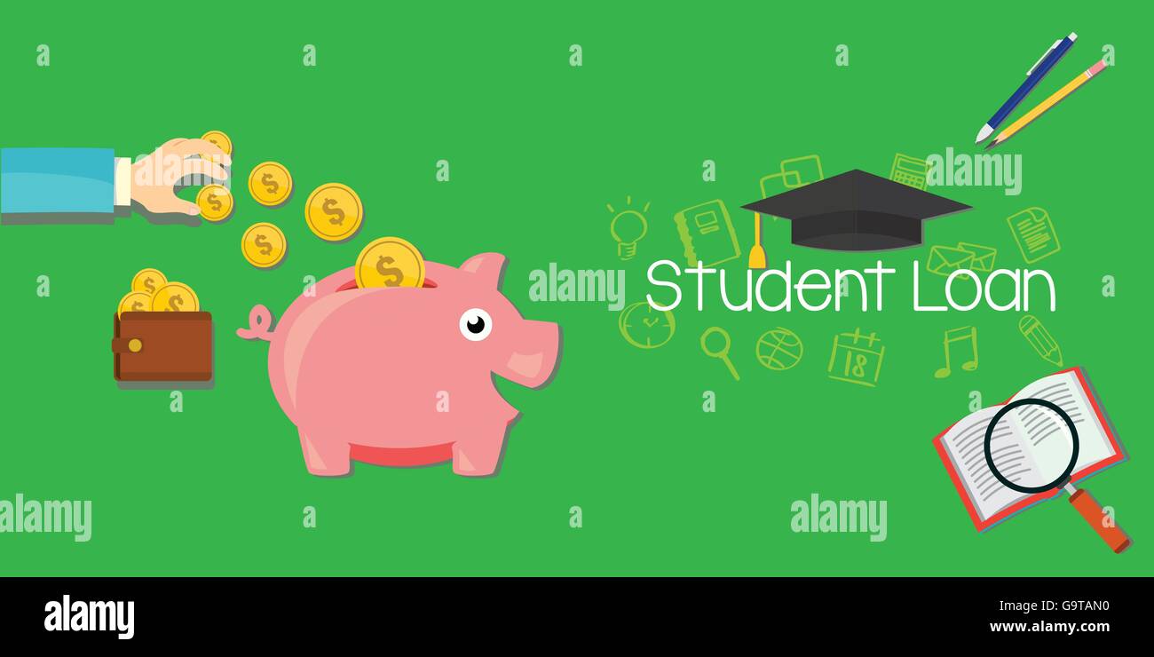 Students economy Stock Vector Images - Alamy