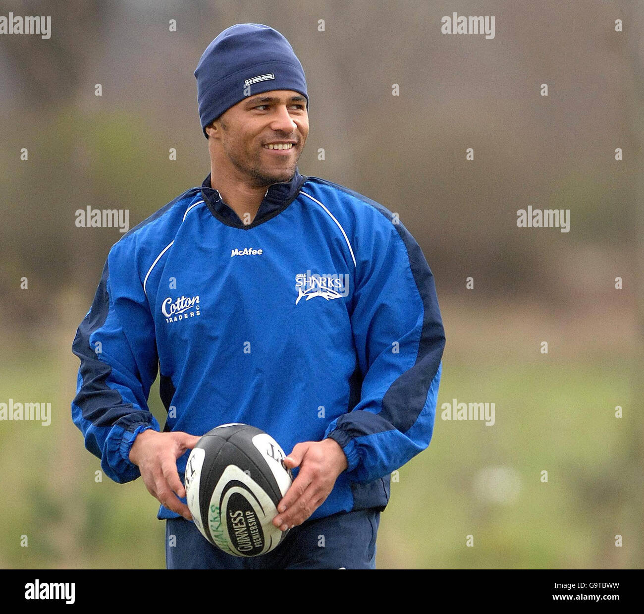Rugby Union - Jason Robinson Training and Press Conference - Carrington ...