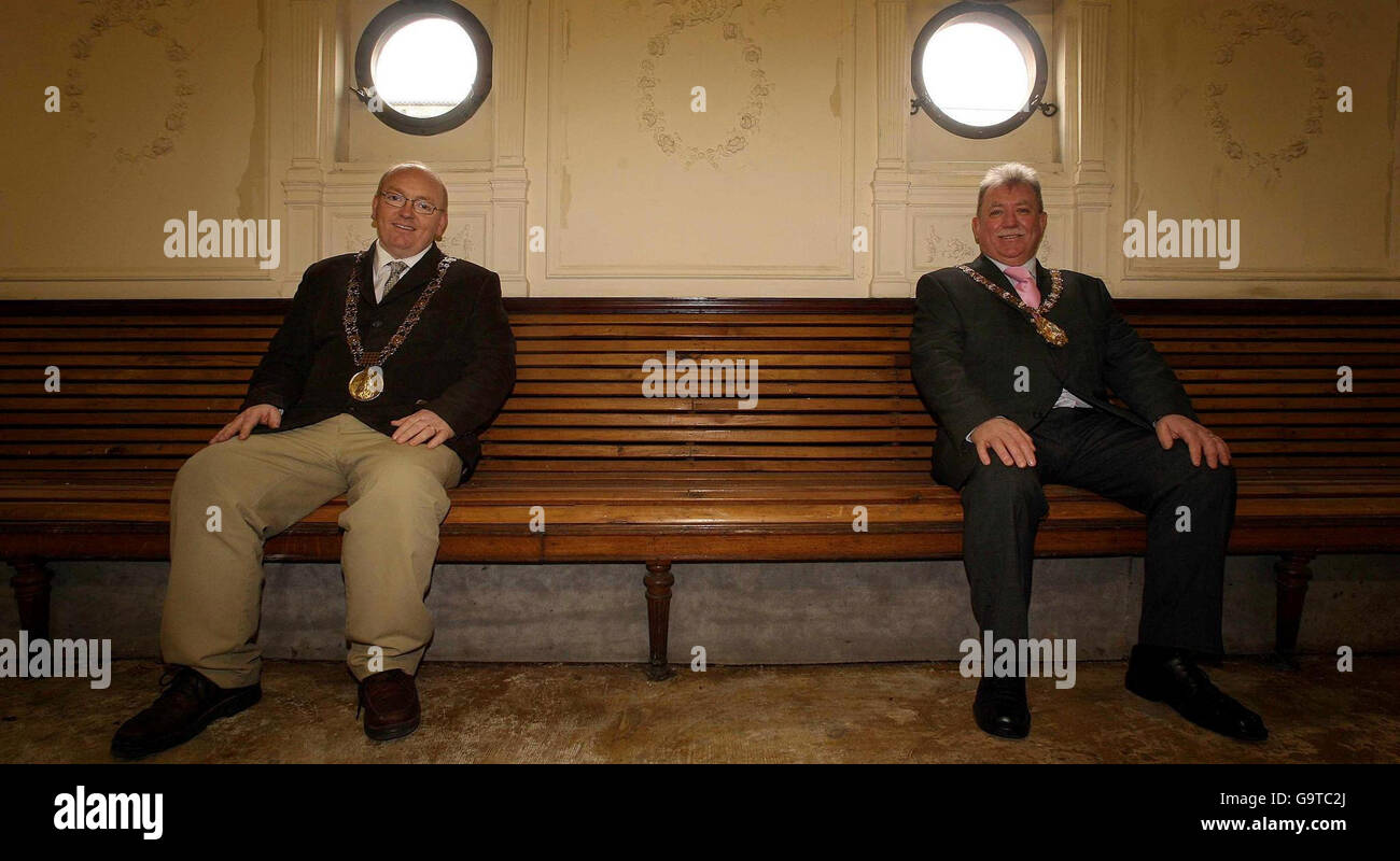 Lord Mayor of Dublin visits Belfast Stock Photo - Alamy