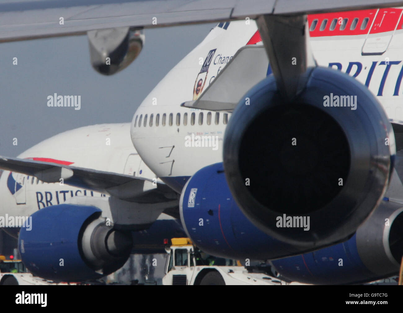 British Airways 747. British Airways 747 at Heathrow Airport Stock ...