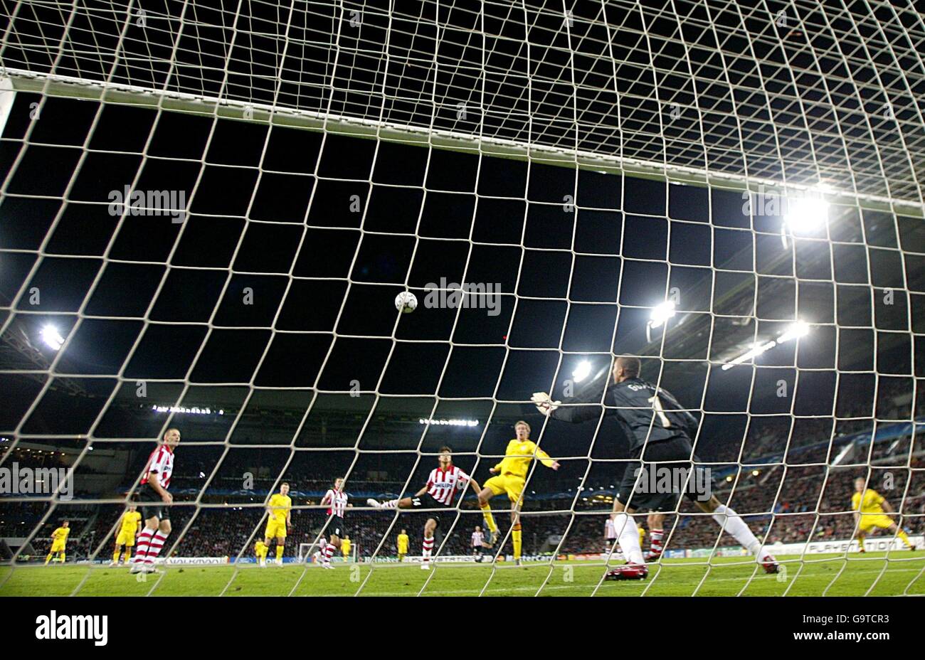 Soccer - UEFA Champions League - Quarter Final - First Leg - PSV ...