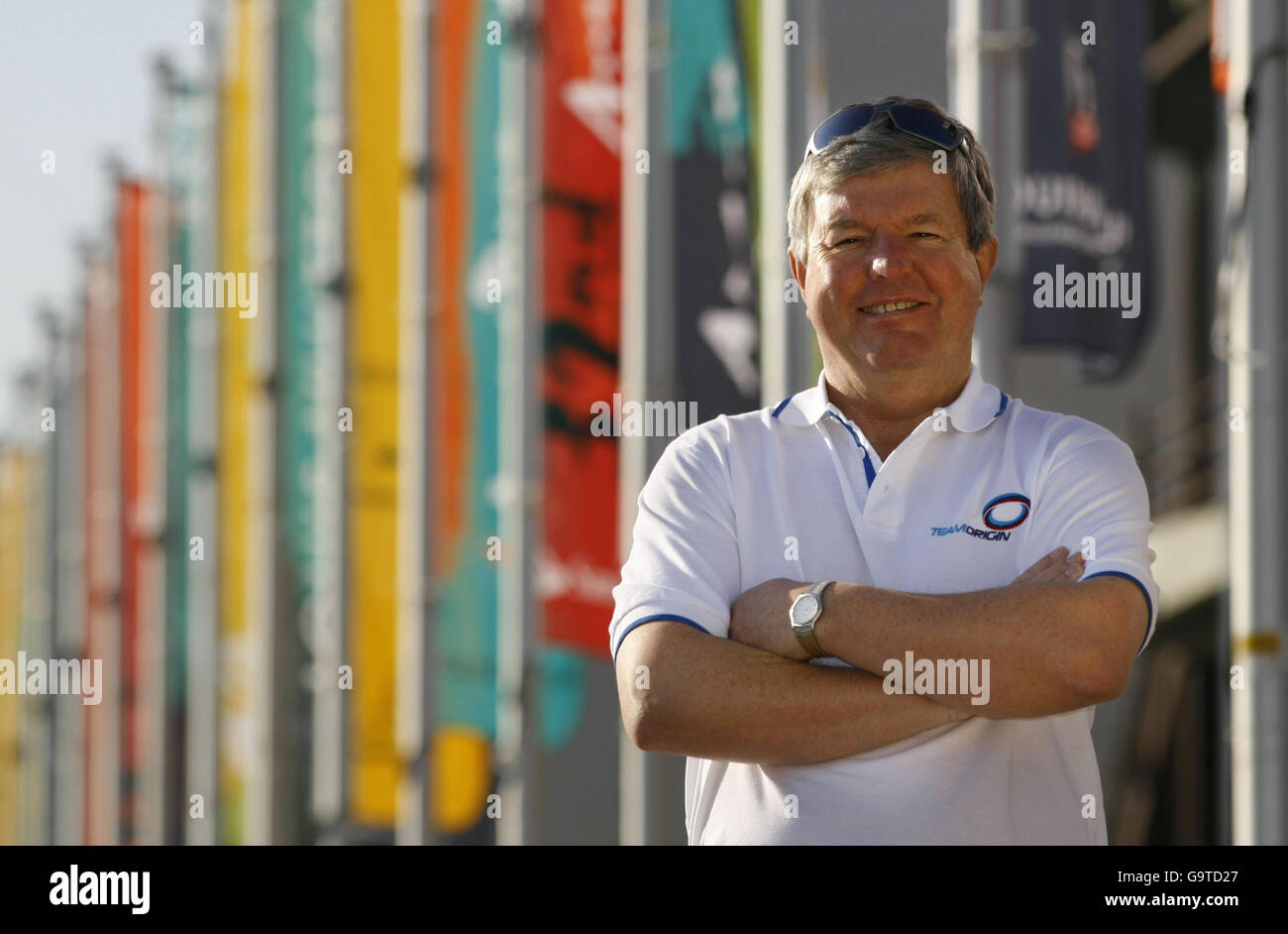 Sir Keith Mills at America's Cup Stock Photo - Alamy