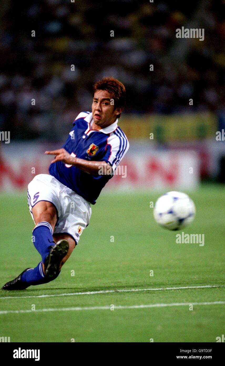 International Soccer - Kirin Cup 2001 - Japan v Yugoslavia. Junichi ...