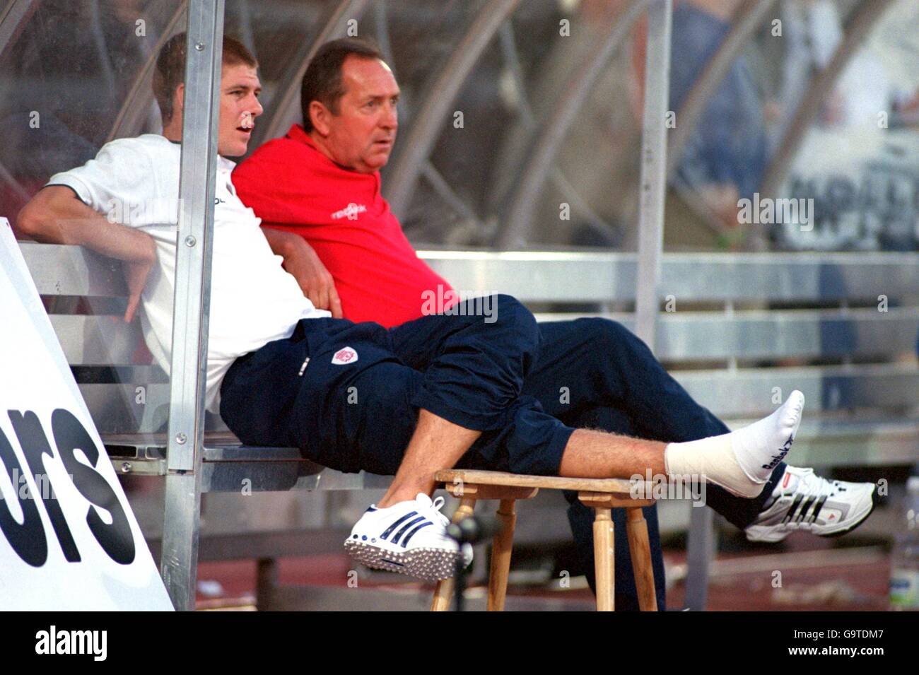 Liverpool's Steven Gerrard sits out the game with an injured ankle with ...