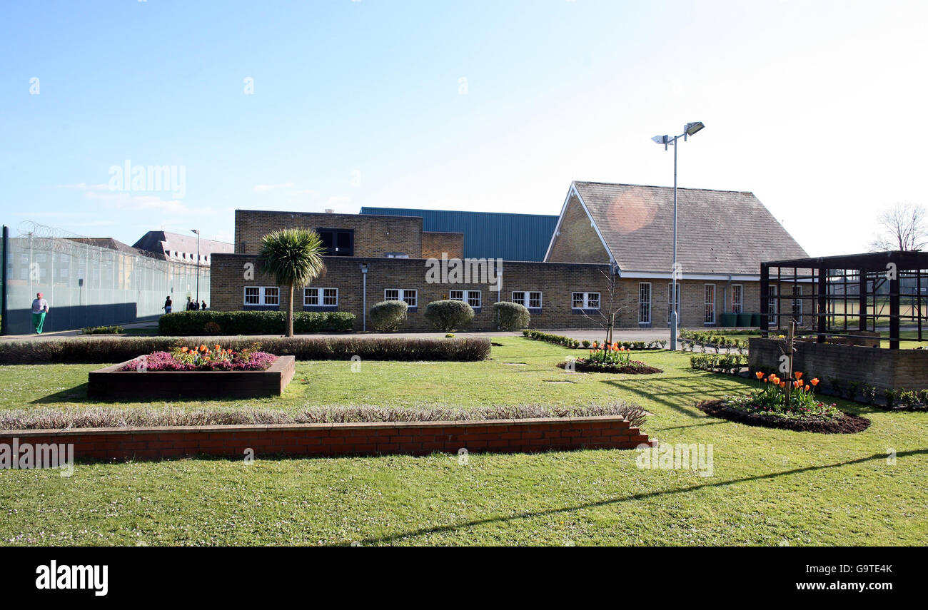 HMP Downview. General view of the exterior of Her Majesty's Prison ...