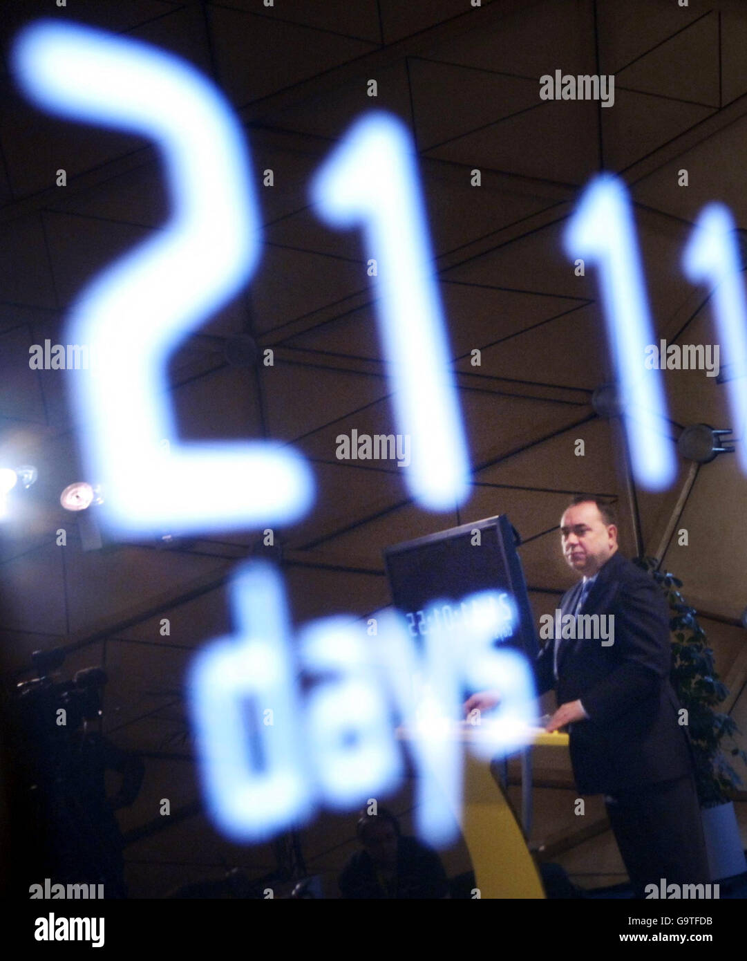 Scottish National Party leader Alex Salmond launches his party's ...