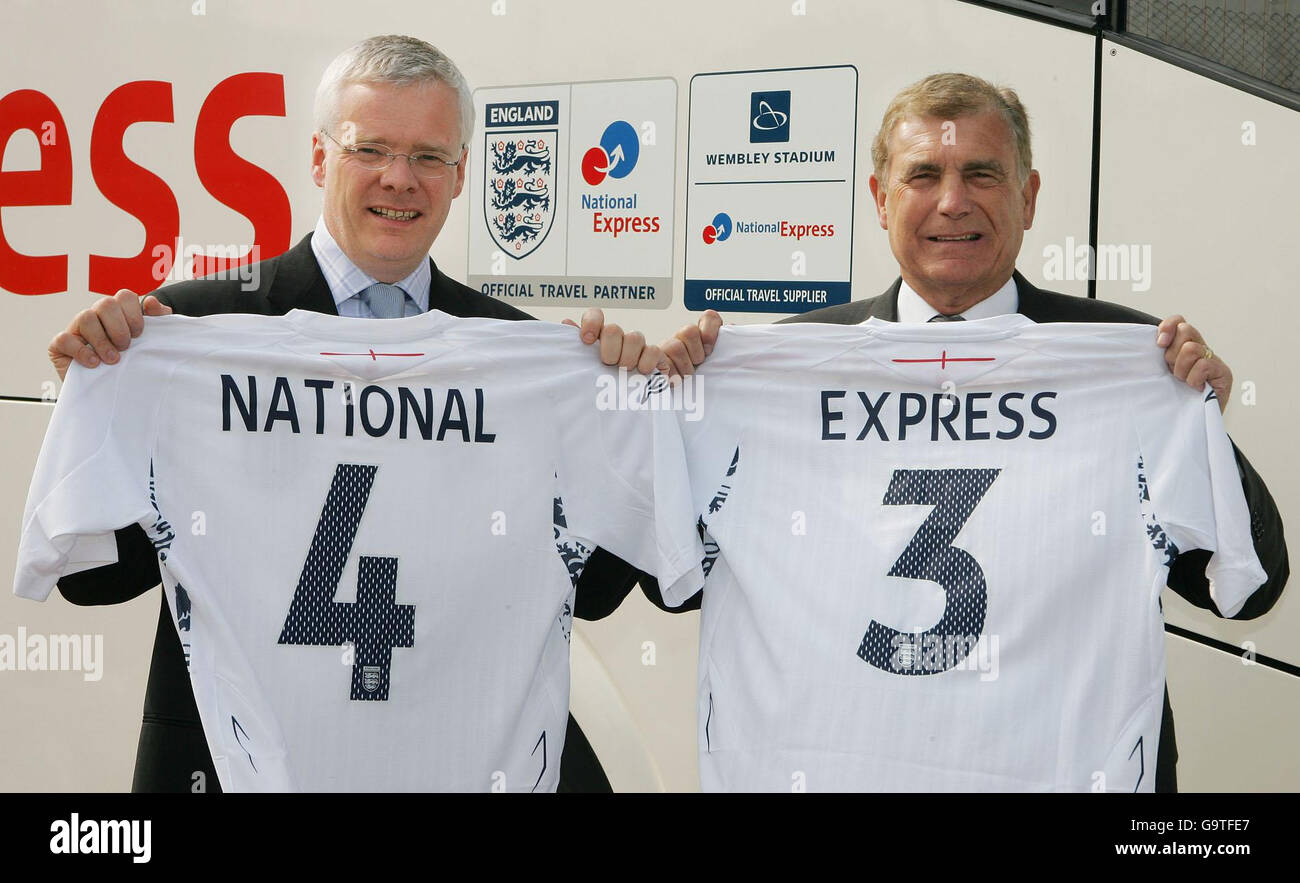 Richard Bowker (L) CEO of the National Express Group and Sir Trevor ...