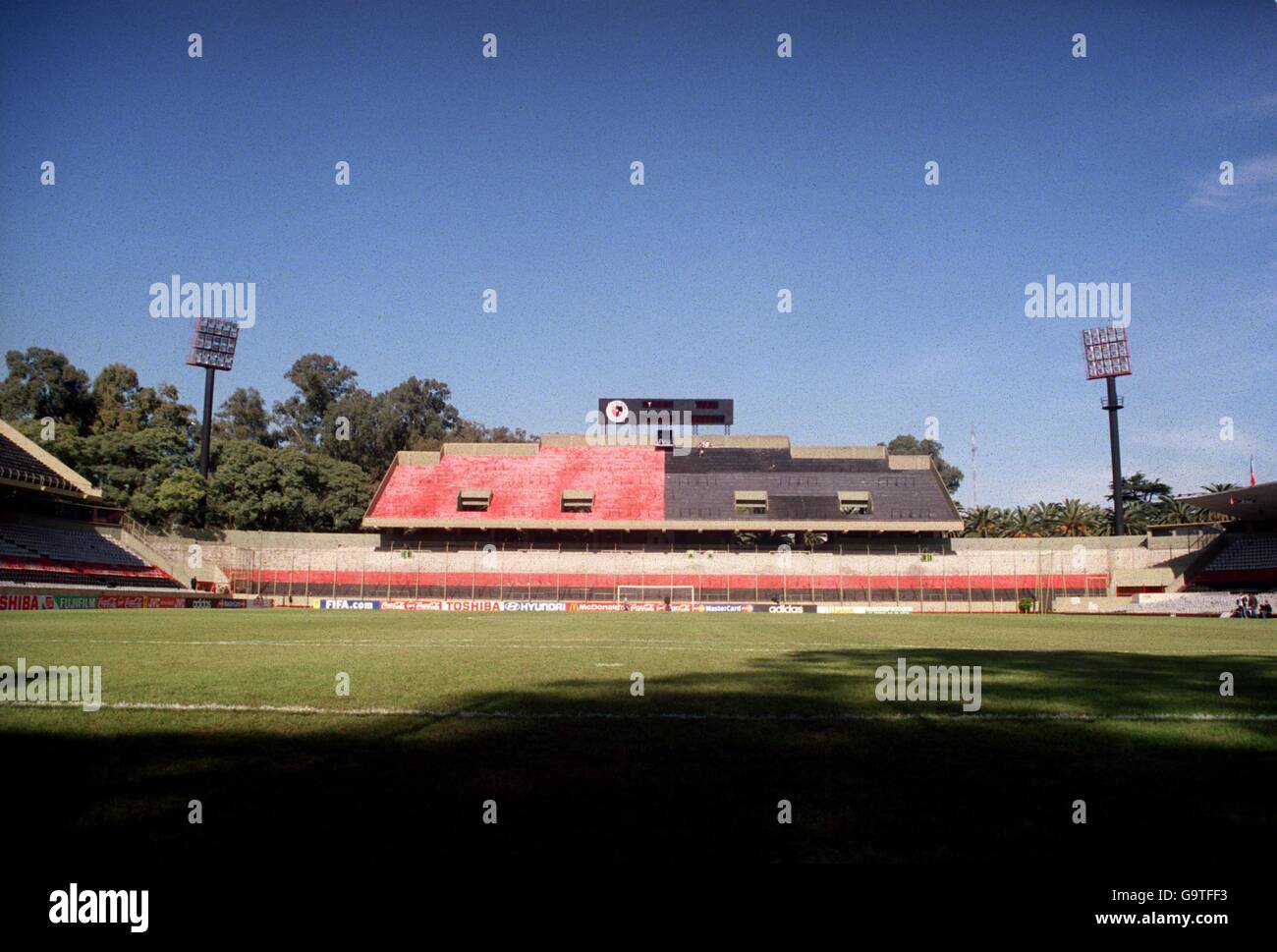 General view of the club atletico newells old boys stadium hi-res stock ...