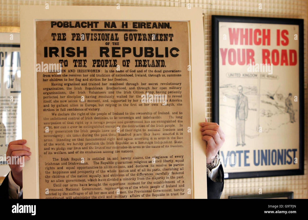 Irish proclamation of independence hi-res stock photography and images ...