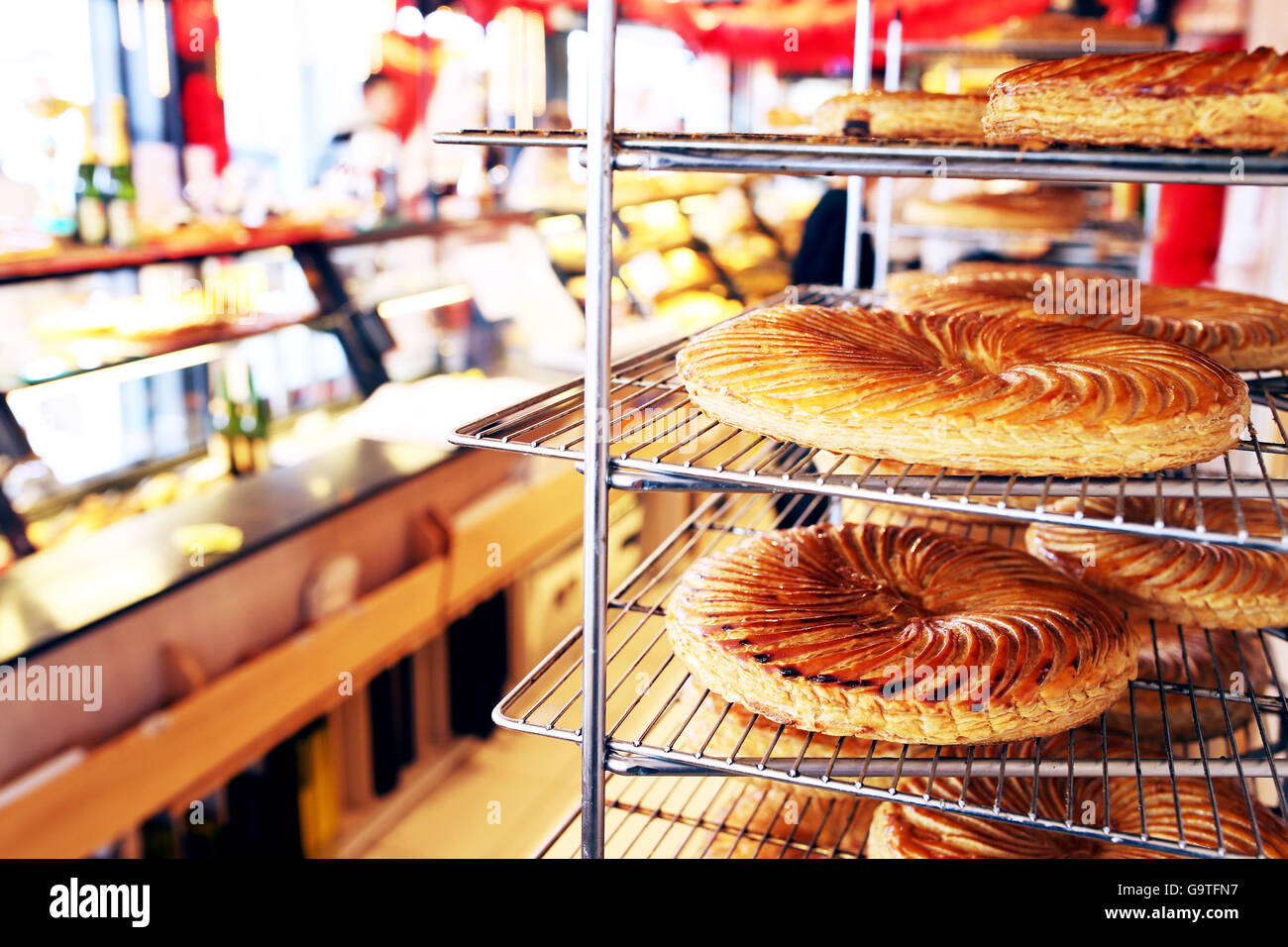 French Bakery Pastry, Paris Stock Photo - Alamy