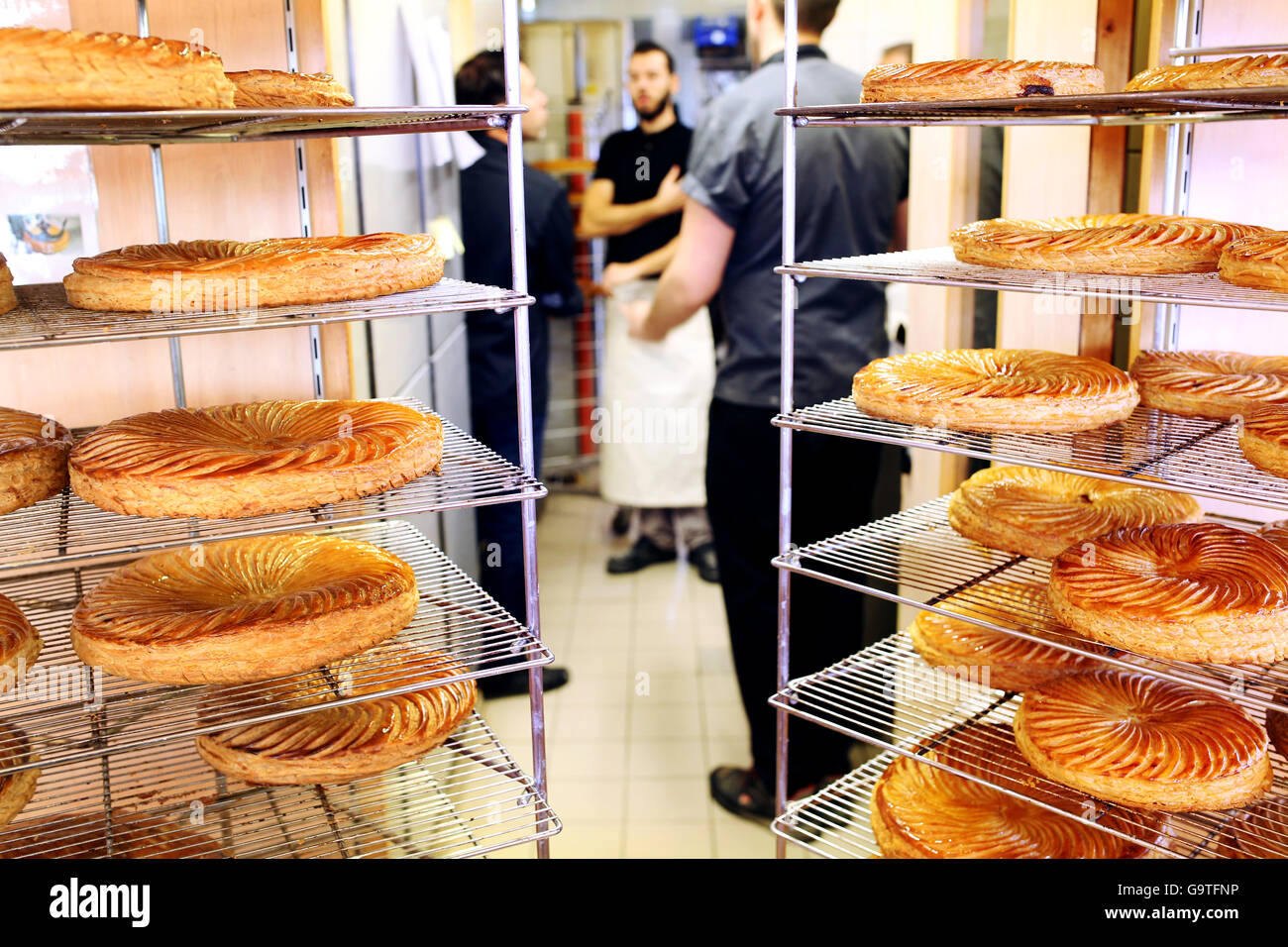 French Bakery Pastry, Paris Stock Photo - Alamy