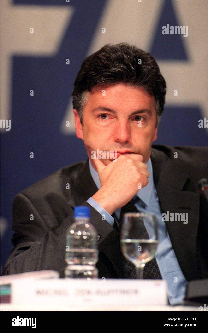 Fifa general secretary michel zen ruffinen hi-res stock photography and ...