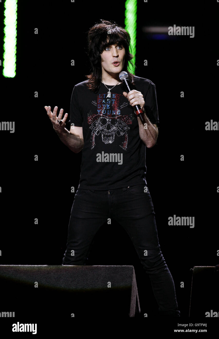 Teenage Cancer Trust - The Goth Detectives - London Stock Photo - Alamy