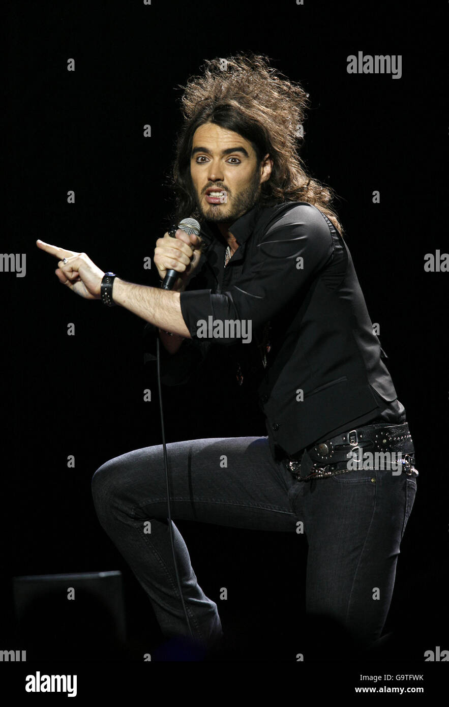 Goth half length mid hi-res stock photography and images - Alamy