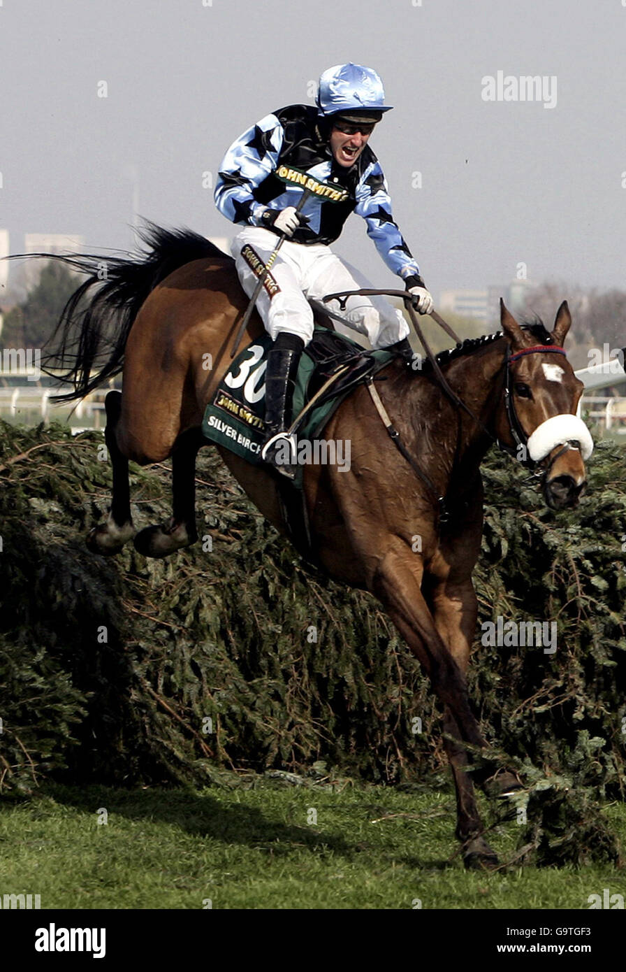 Silver birch ridden jockey robbie hi-res stock photography and images ...