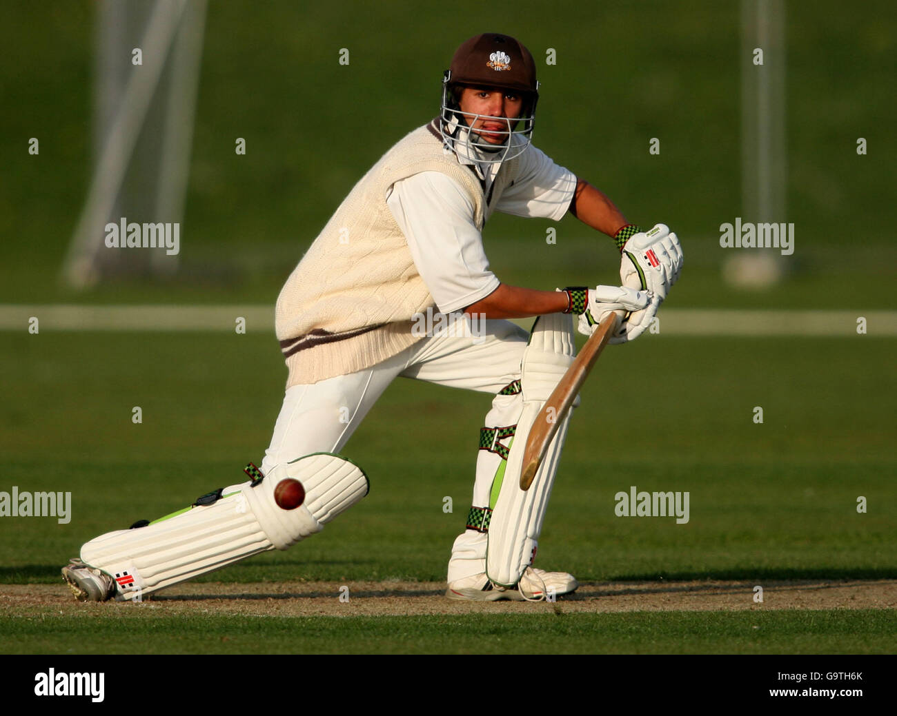 Cricket second eleven friendly hi-res stock photography and images - Alamy