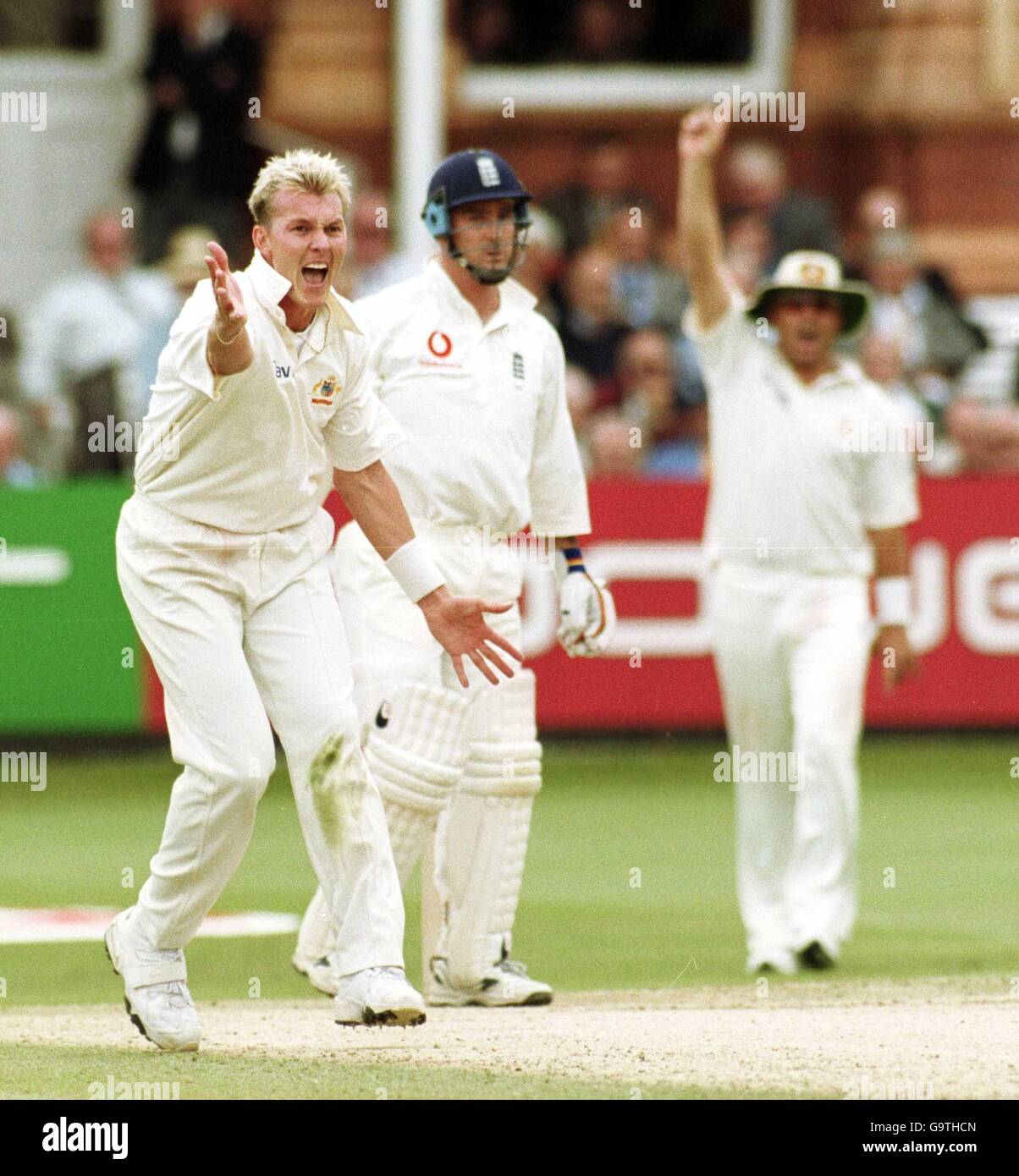 Cricket second test england v australia lords third day hi-res stock ...
