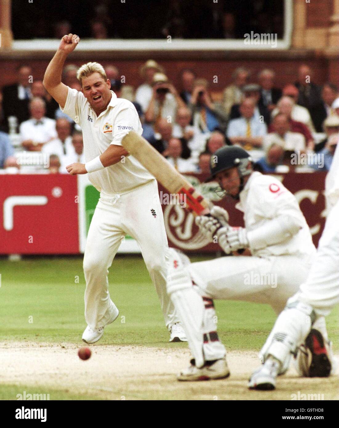 Cricket second test england v australia lords third day hi-res stock ...