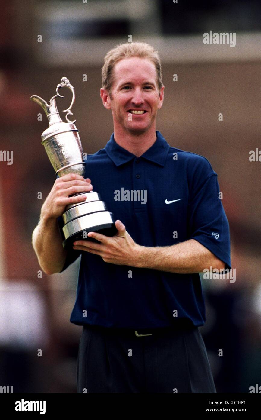 Golf - The Open Championship - Final Round. David Duval celebrates with ...
