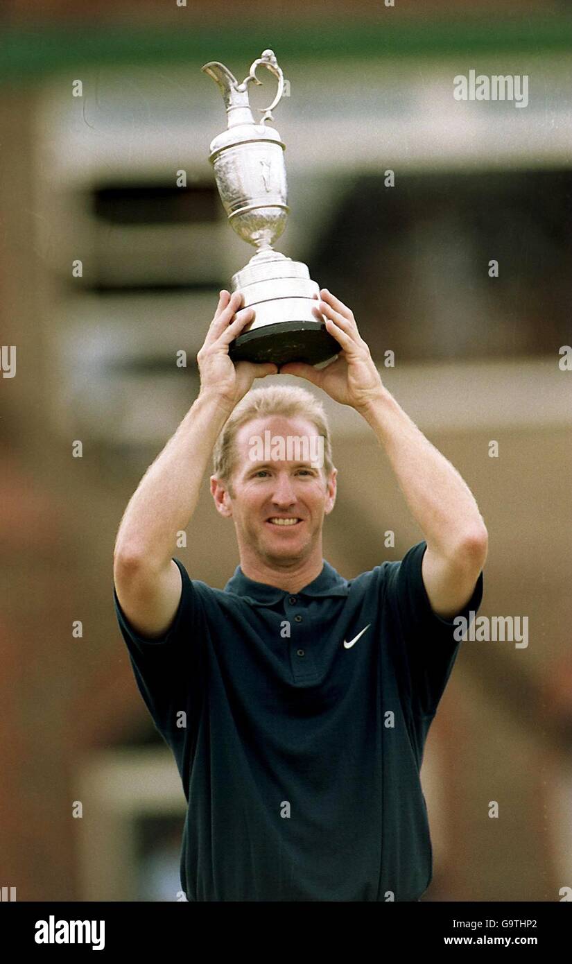 Golf - The Open Championship - Final Round. David Duval celebrates with ...